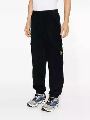 Stone Island Logo Patch Cargo Trousers