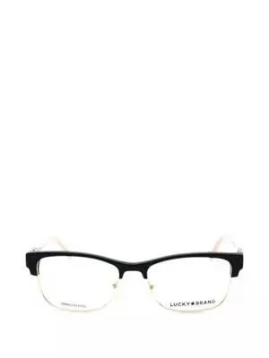 Lucky Brand Rectangle Frame Eyeglasses - Black