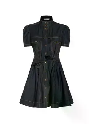 Zimmermann Belted Denim Dress