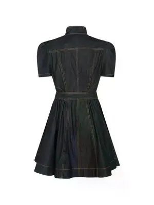 Zimmermann Belted Denim Dress