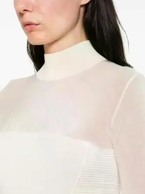 Elisabetta Franchi Mesh-panel Bodysuit