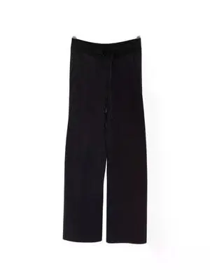 Elisabetta Franchi Logo-patch Wide-leg Track Pants
