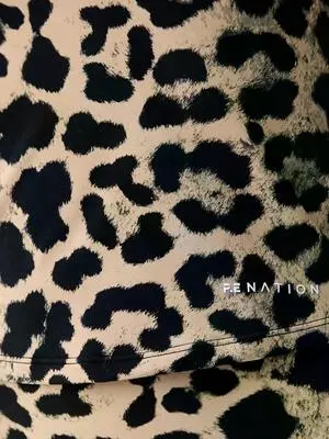 P.E Nation Refine Leopard-print Tank Top
