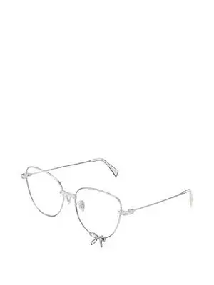 YVMIN Paradise Bow-detail Crystal-embellished Glasses