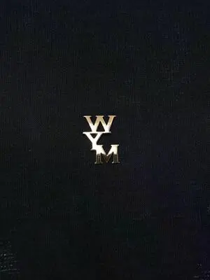 WOOYOUNGMI Logo-plaque T-shirt - Black