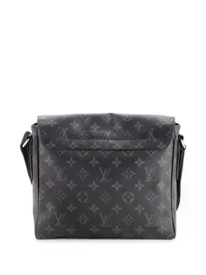 LOUIS VUITTON Monogram Eclipse Canvas Messenger Bag Pm
