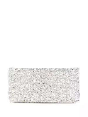 TWENTY FOURHAITCH Siria Crystal-embellished Clutch Bag