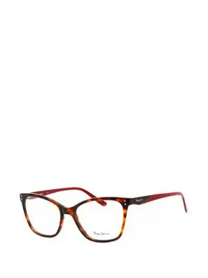 Pepe Jeans Maeve Cat-eye Frame Eyeglasses With Tortoiseshell Pattern