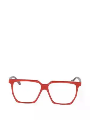 KADOR Charlize Geometric-frame Glasses - Red