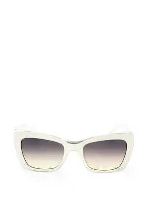 Kate Spade New York Valeria Cat-eye Sunglasses - White