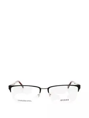 Guess Rectangle-frame Glasses - Black