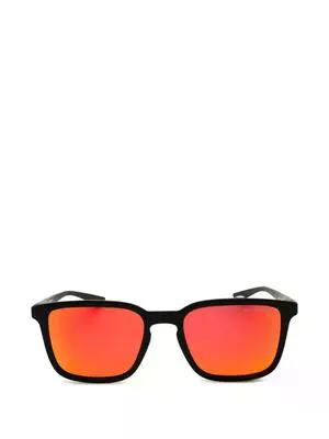 Nike Circuit Rectangle-frame Sunglasses - Black