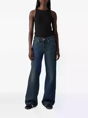 LEVI'S Faded Wide-leg Jeans - Blue