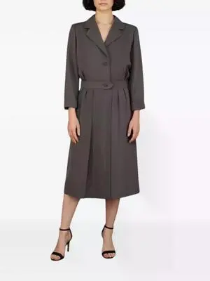 Saint Laurent 1970s Belted Skirt Suit