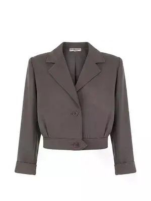 Saint Laurent 1970s Belted Skirt Suit