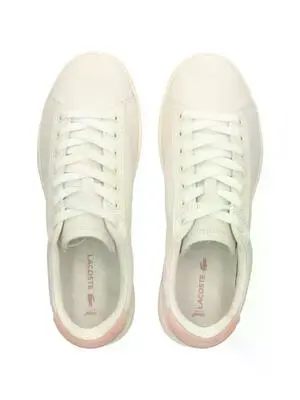 Lacoste Carnaby Leather Sneakers With Logo Detail