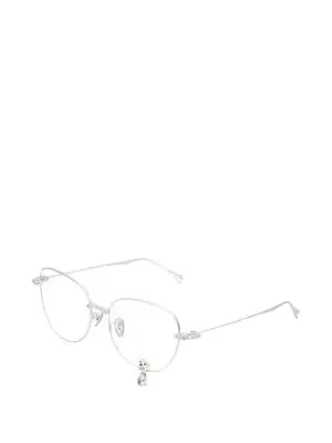 YVMIN Flocked Bear Gemstone Eyeglasses