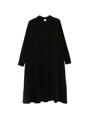 RICORRROBE Button-up Oversized Coat - Black