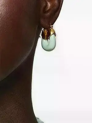 LIZZIE FORTUNATO Hoop Earrings - Gold
