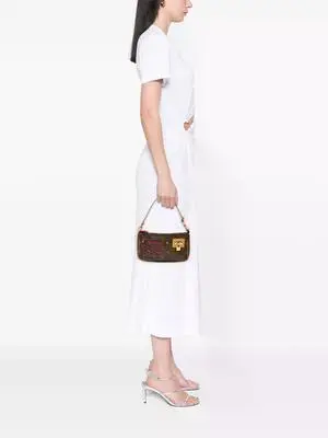 LOUIS VUITTON 2006 Monogram Perforated Pochette Accessoires Shoulder Bag