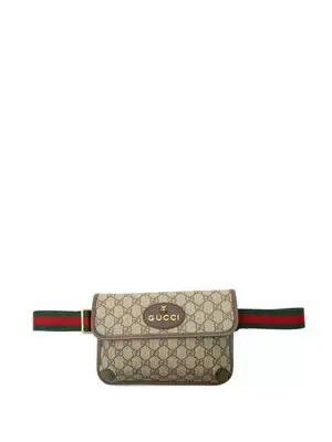 Gucci Silver Tone Belt Bags
