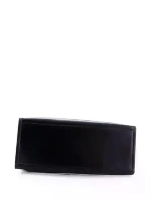 Fendi Sunshine Shopper Leather Medium Tote Bag - Black