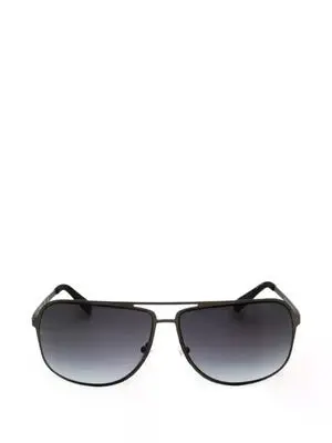 KENNETH COLE Gradient-lens Pilot-frame Sunglasses - Grey