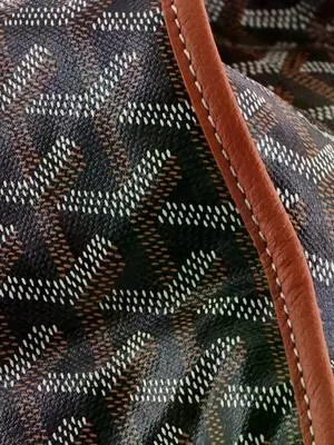 Goyard Saint Leger Briefcase Coated Canvas Backpack