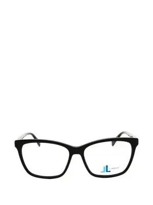 J. LANDON Rectangle-frame Glasses - Black