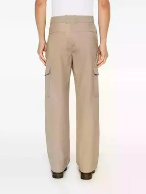 Drole De Monsieur Pleated Cargo Trousers