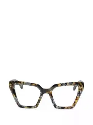 KADOR Vanessa Glamour Cat-eye Frame Glasses - Brown
