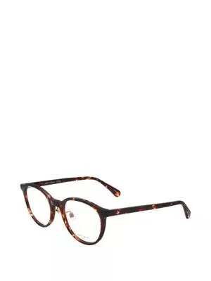 Kate Spade New York Skyla Round-frame Glasses - Brown