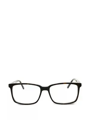 Gant Tortoiseshell-effect Rectangle-frame Eyeglasses - Brown