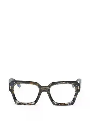 KADOR Kallima Glamour Square-frame Glasses - Blue