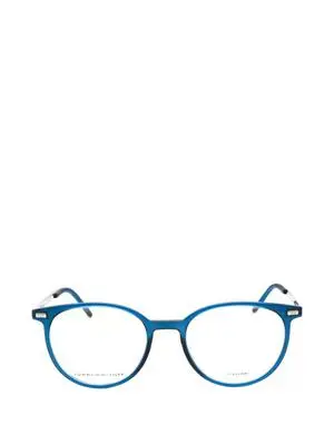 Tommy Hilfiger Round Frame Eyeglasses - Blue