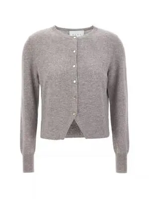 KAOS Wool Button-up Cardigan - Grey