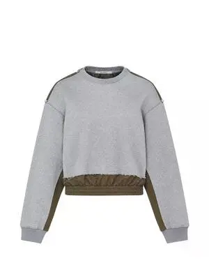 RE CODE Paneled Cotton Sweater