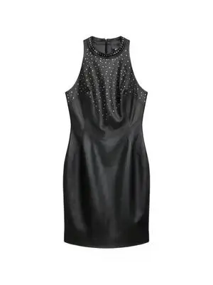 Versace 1990s Crystal-embellished Mini Dress