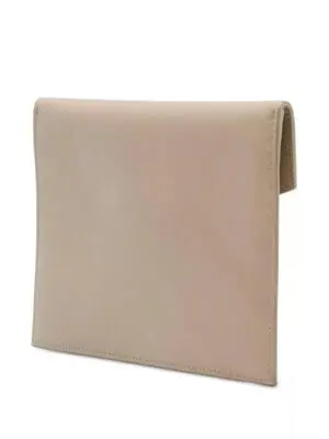 Saint Laurent 2021 Baby Grain De Poudre Uptown Pouch Clutch Bag - Neutrals