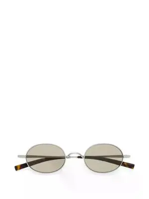 Saint Laurent Round Frame Sunglasses - Silver