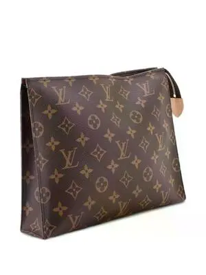 LOUIS VUITTON Monogram Canvas Toiletry Pouch 26 - Brown