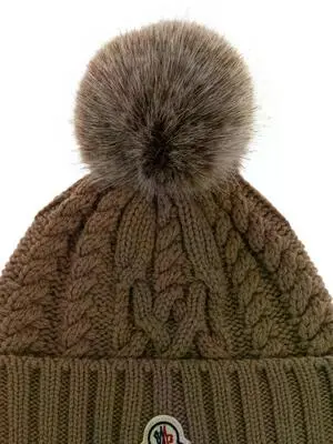 Moncler Logo-patch Beanie Hat