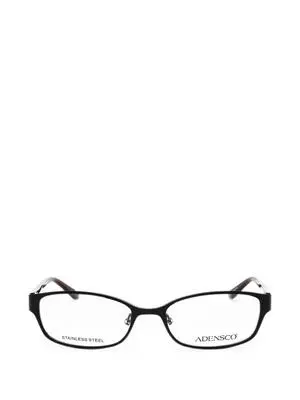 ADENSCO Rectangle Frame Eyeglasses - Black