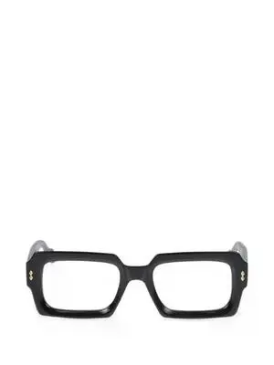 KADOR Evy Glamour Rectangle Eyeglasses - Black