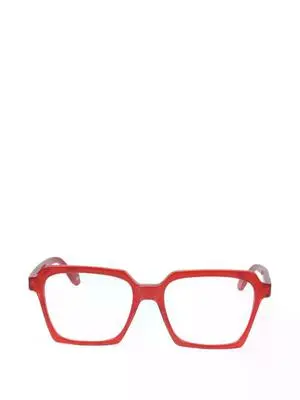 KADOR Kallima Geometric-frame Glasses - Red