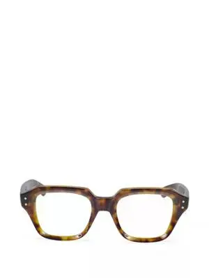 Kàdor Smoke Square-frame Eyeglasses With Tortoiseshell Effect - Brown