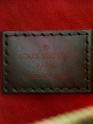 LOUIS VUITTON Damier Ebene Verona Pm Handbag