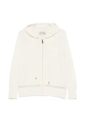 Ermanno Scervino Wool And Cashmere Hoodie