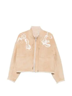 Ermanno Scervino Embroidered Blouson Jacket