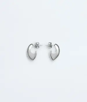 Bottega Veneta Candy Claw Earrings - Silver